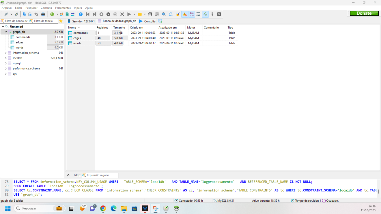 HeidiSQL – Documentação Maurinsoft